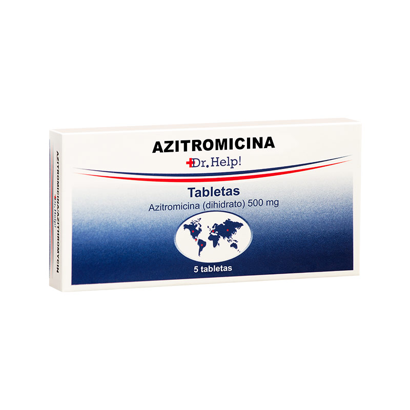 Azitromicina 500 mg x 5 tabletas – Dr. Help! – Tienda